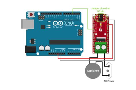 Powering Multiple Triac Nanoshields With Arduino Uno General Guidance