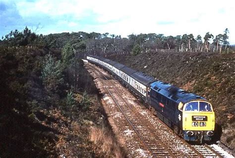 Original Colour Slide Of D1013 Br Class 52 Western Diesel Hydraulic