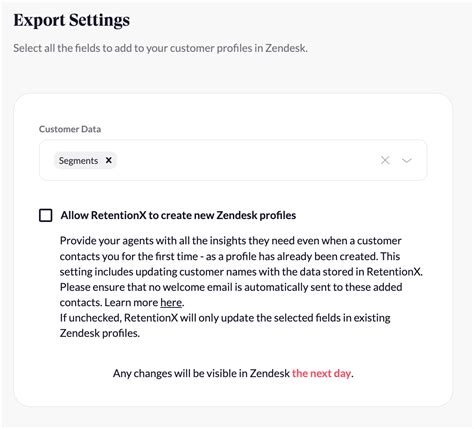 how to connect zendesk retentionx