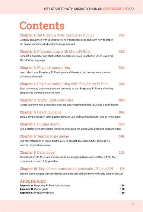หนังสือ get started with micropython on raspberry pi pico 137 หน้า arduino raspberry pi