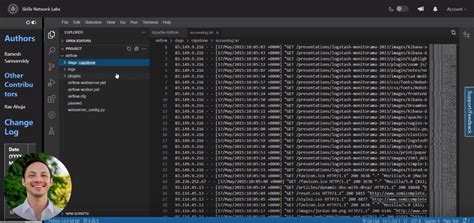 lab watch me write an airflow dag pipeline that analyzes web server