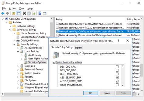 kerberos encryption
