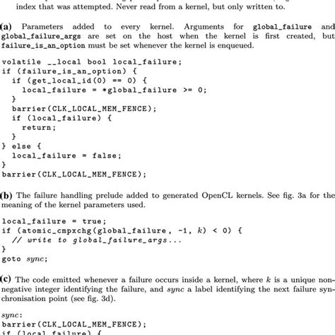 Essential Code Fragments For Our Implementation Of Gpu Bounds Checking