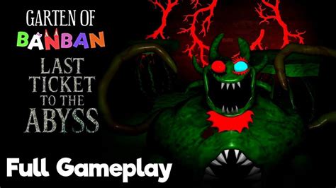 Garten Of Banban 9 Full Game Walkthrough No Deaths 4k60fps No