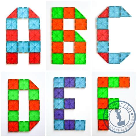 Magna Tiles Printables