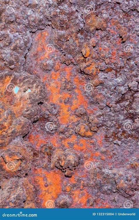 Rust Texture Background Pattern Stock Photo Image Of Steel Metal 132315004