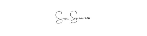 78 Soni Samreen Name Signature Style Ideas Superb Digital Signature