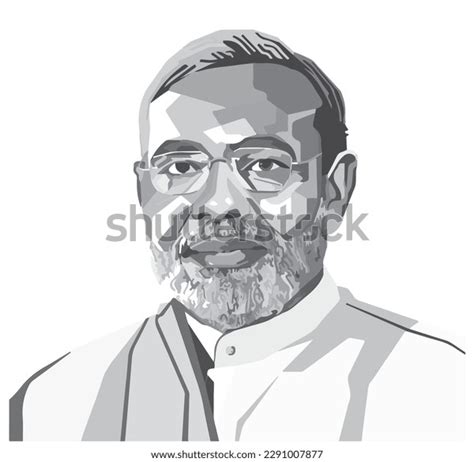 Narendra Modi Art Face Vector Template Stock Vector Royalty Free 2291007877 Shutterstock