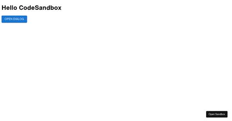 Mui V5 Iframe Example Codesandbox