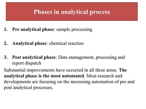 Automation And Continuous Flow Analyzer Pptx