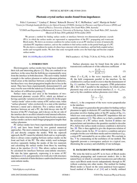 Physreva 82 053840 Pdf Eigenvalues And Eigenvectors Waves