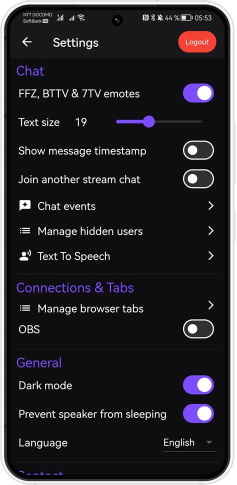 Github Flutter Preview Lezdcs Irl Link A Mobile Application To Monitor Your Irl Twitch Stream