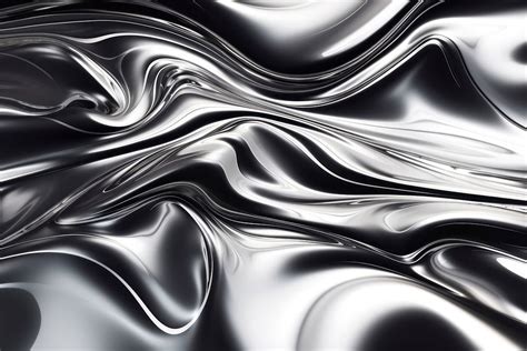 Abstract Chrome Wallpaper