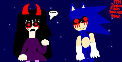 Tfm Isabelle Fights Sonic Exe Again By Isabellelebron2006 On Deviantart