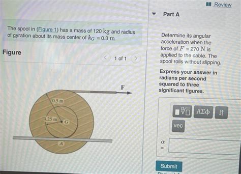 Solved Determine Its Angular Acceleration When The Force Chegg