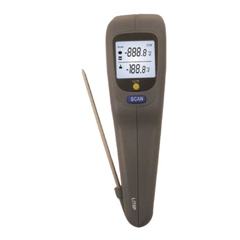 Infrared Thermometer With Probe Ratio