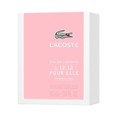 Fragancia Para Dama Lacoste L.12.12 Pour Elle Sparkling x Jeremyville 90 ml