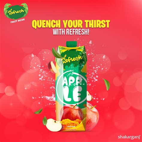 Refresh Fruit Drink Its An All New Version Refresh Refreshyourself Apple Facebook