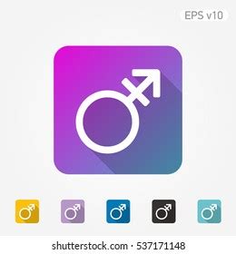 Colored Icon Sex Symbol Shadow Stock Vector Royalty Free 537171169 Shutterstock