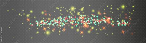 Abstract Sparkling Shiny Texture Shiny Particle Effect Golden