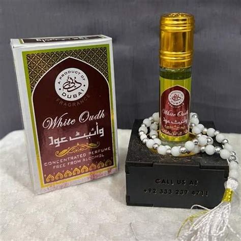 White Oudh Attar With Free Tasbih 6ml Pakistans No1 Attar