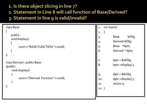Inheritance And Polymorphism Ppt