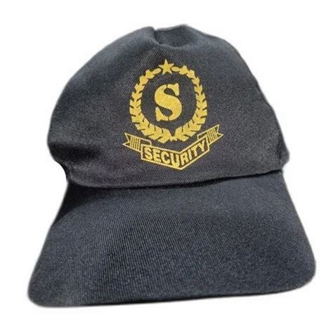 Unisex Polyster Black Security Guard Cap At ₹ 14 Piece In New Delhi Id 2849560724473