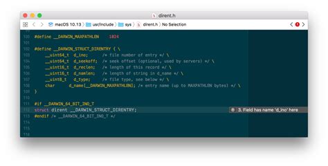 C Xcode Type Struct Dirent Has Incompatible Definitions In
