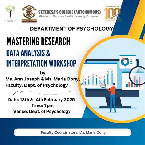 Data Analysis And Interpretation Workshop 1 St Teresas College