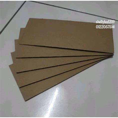 Ready Stock 5pcs 10pcs Cardboard Layer Pad Layer Card Kotak
