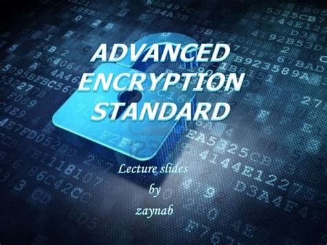 Aes Advanced Encryption Standard Pdf Information And Network Security Computing