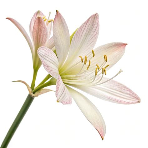 Paddy Flower Isolated On White Background Stock Illustration