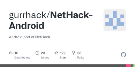 Github Gurrhacknethack Android Android Port Of Nethack