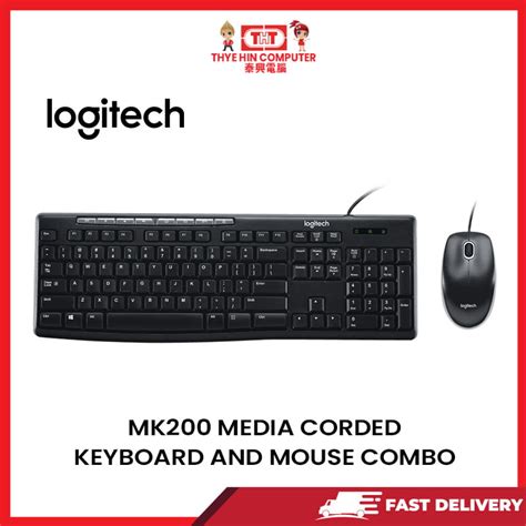 Logitech Mk200 Keyboard Mouse Set [sbn No Nilai No Melaka No] Thye Hin Computer