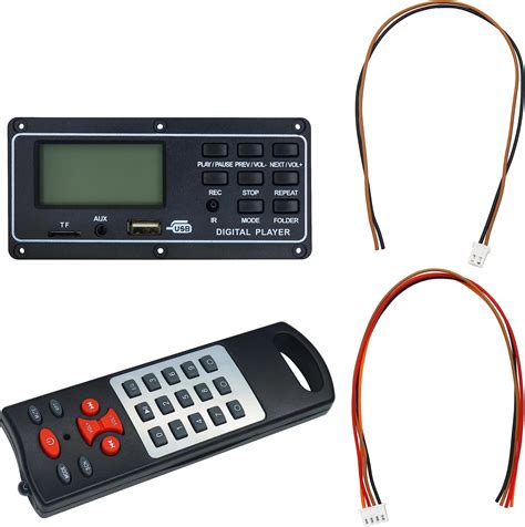 Electronic Spices Decoder Board Audio Wireless Amplifier Module FM USB AUX TF MP3 Stereo