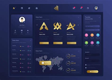 Premium Vector Infographic Nft Dashboard Uiux Design With Graphs