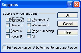 KB Corel Numbering Pages Chapters And Volumes In WordPerfect