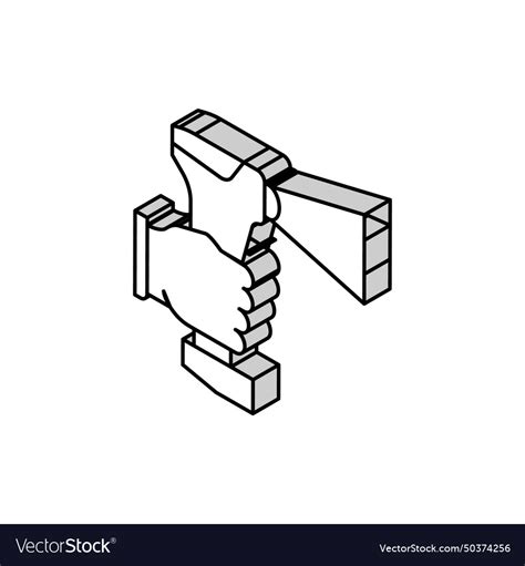 3d Scanner Isometric Icon Royalty Free Vector Image
