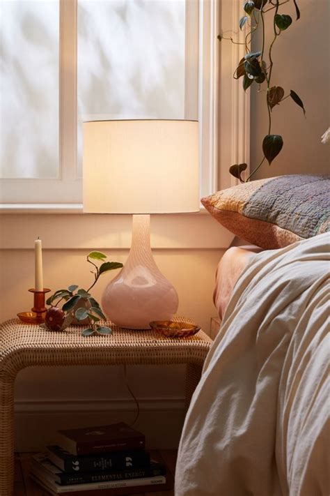 Celine Swirled Glass Table Lamp Table Lamp Glass Table Lamp Lamp
