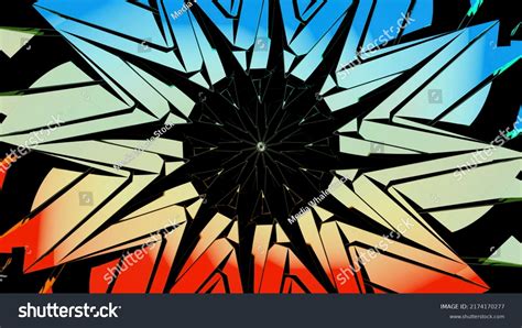 Pulsating Rotating Spiral Black Center Design Stock Illustration 2174170277 Shutterstock
