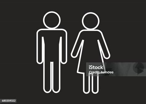 그림 남자 여자 기호 아이콘 화장실 화장실 또는 서명 아이콘 계획에 대한 스톡 벡터 아트 및 기타 이미지 계획 공항 남자