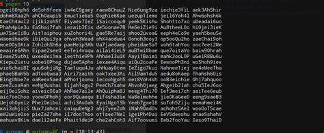 linux 使用pwgen 生成随机密码 csdn博客