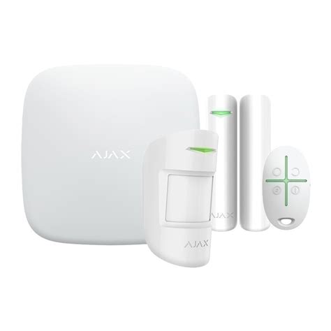 Алармена система Ajax Starterkitplus бяла Emag Bg
