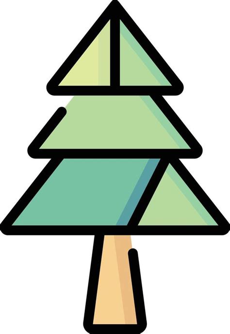 Pine Tree Illustration Design Vector Art At Vecteezy