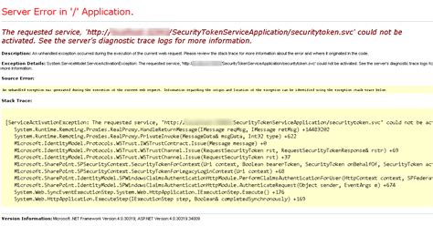 sadomovalex s blog fix problem “security token service cannot be