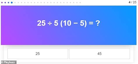Maths Quiz Tests Nation S Knowledge Of Puzzling Equations Daily Mail Online