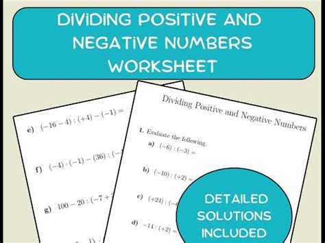 Adding And Subtracting Positive And Negative Decimals Worksheet Adding