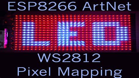 Espartnetnode V2 Ws2812 Pixel Mapping Youtube