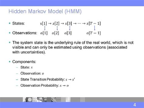 Markov Models Basics Markov Models With Observation Uncertainty