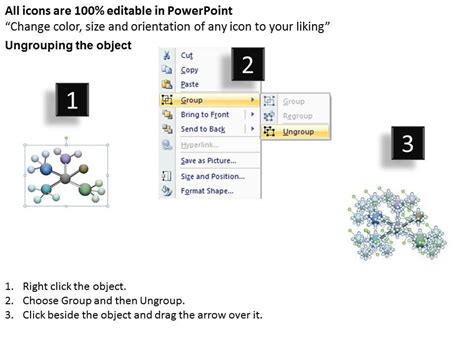 3d Clustering Ppt Layout Powerpoint Templates Backgrounds Template